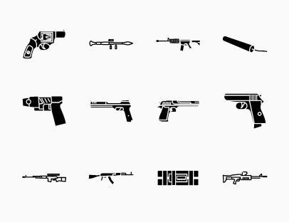 Download Military Weapons Solid Pack Vector Icons | 0 premium icons on ...