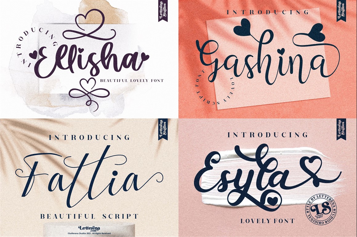 Best Seller - Mega Bundle 144 Fonts | Inventicons