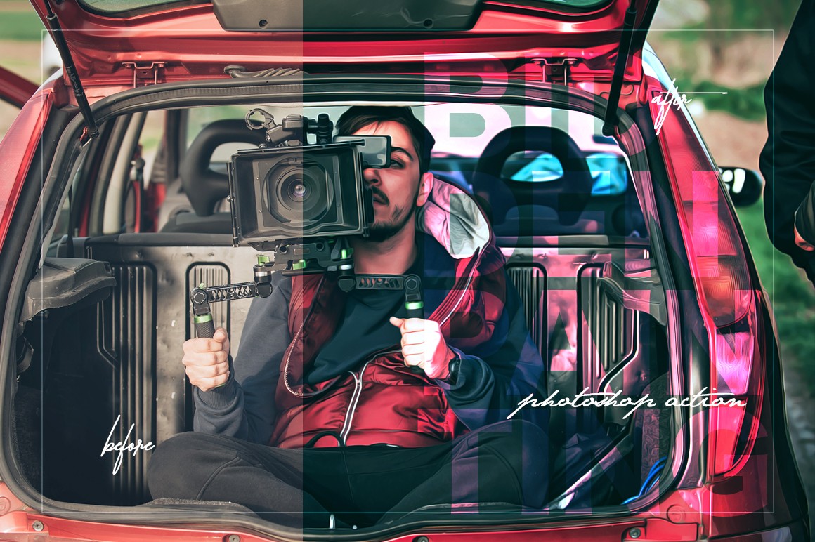 Bidden Painting Photoshop Action | Inventicons