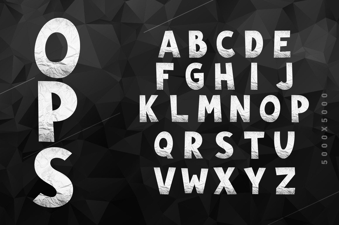 Paper Typeface | Inventicons