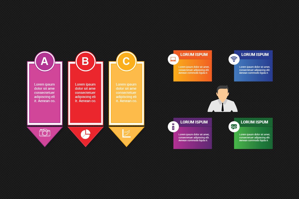 25+ Vector Infographics Templates - Mockup | Inventicons