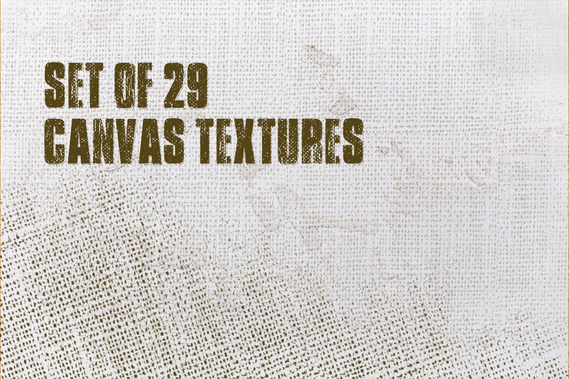 29 Realistic Canvas Brushes for Photoshop | Inventicons