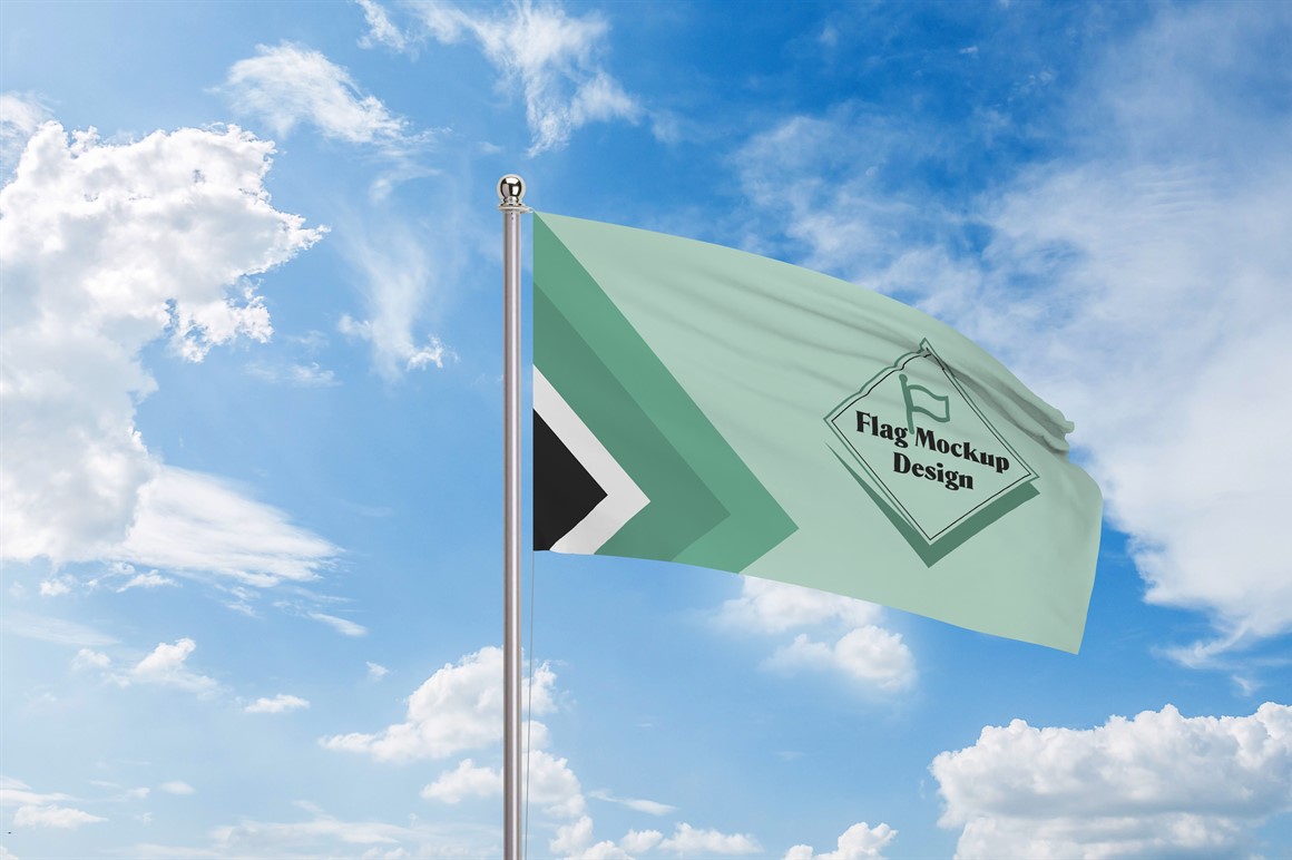 26 Realistic 3D Flag Mockups | Inventicons