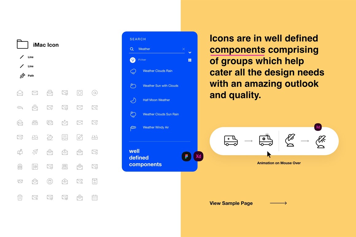 1000+ Fully Animated icon on mouse Hover | Inventicons