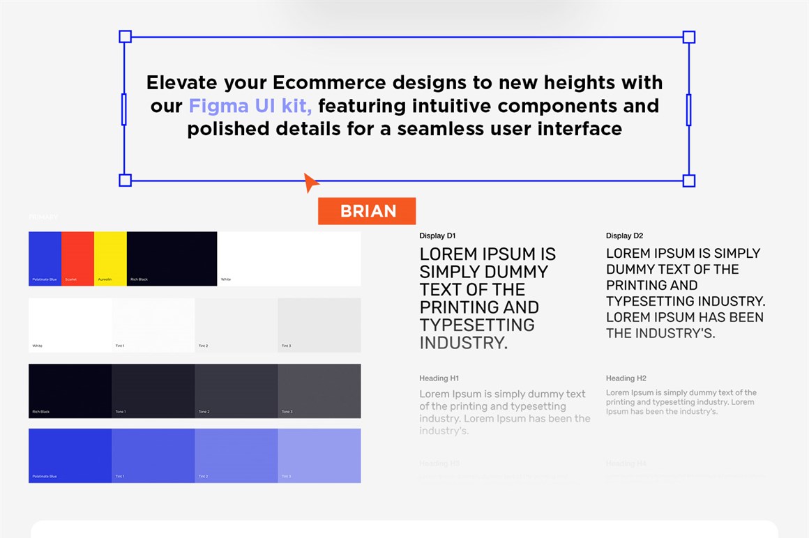 Figma E-Commerce Kit | Inventicons