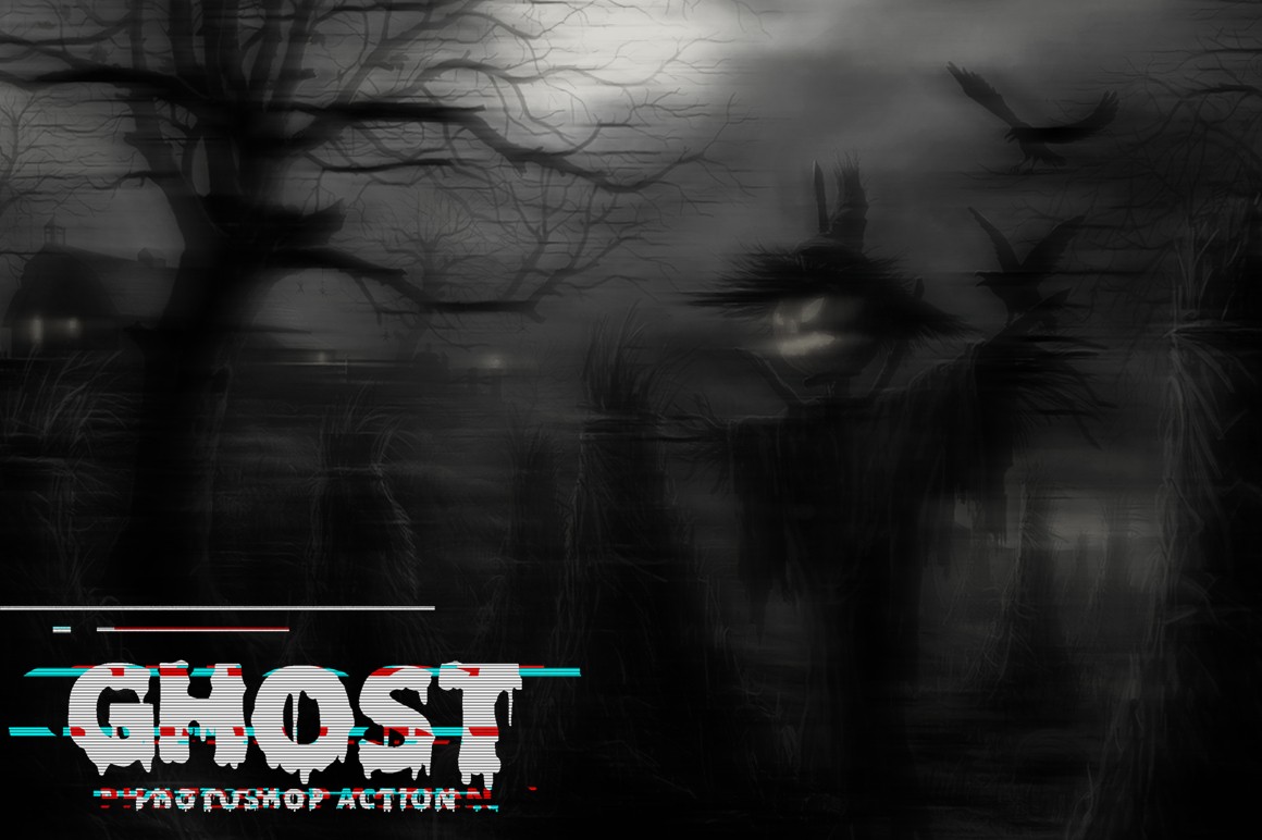 Ghost Photoshop Action | Inventicons