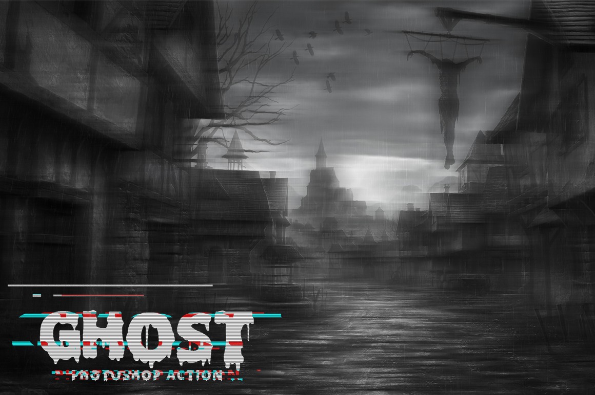 Ghost Photoshop Action | Inventicons