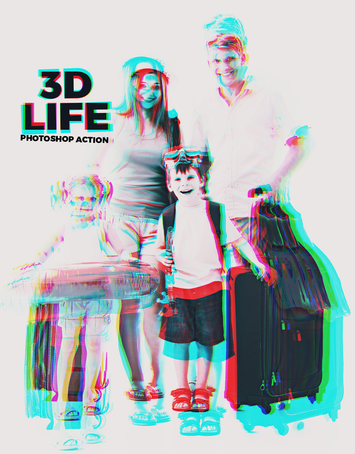 3D Life - Photoshop Action