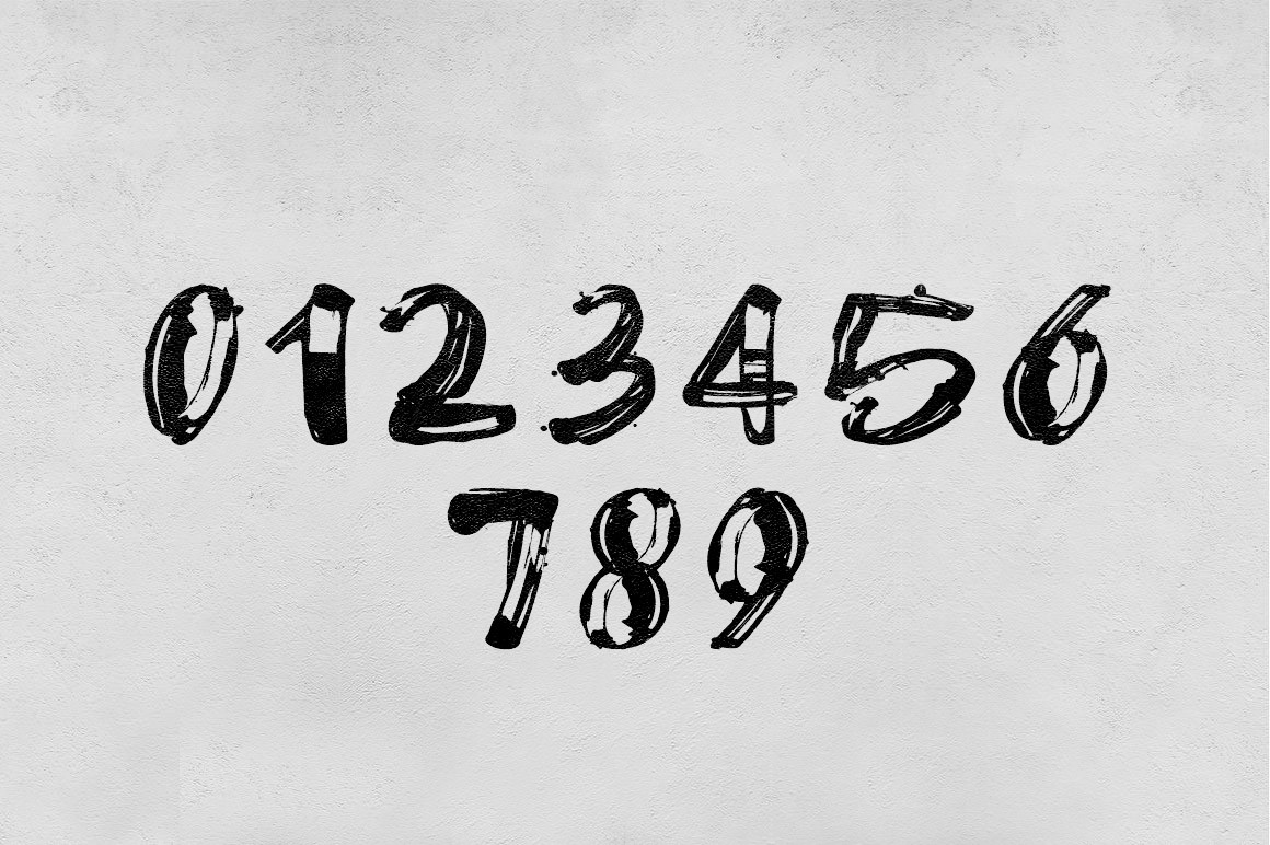 Splodge Typeface | Inventicons